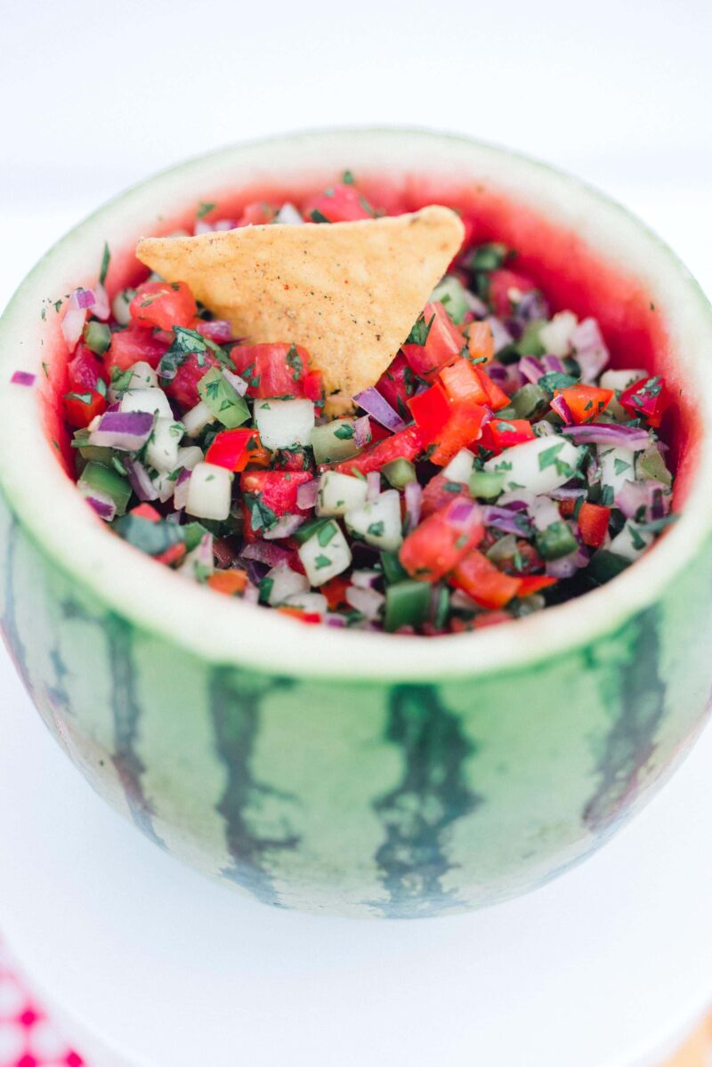 Halfway Homemade Watermelon Salsa ⋆ Certified Celebrator with Brittany ...